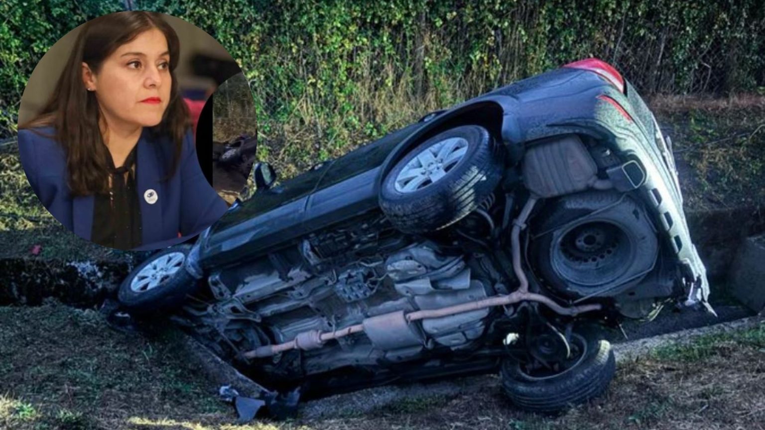 Diputada Karen Medina sufrió accidente de tránsito en la ruta de la Madera – El Conquistador ...